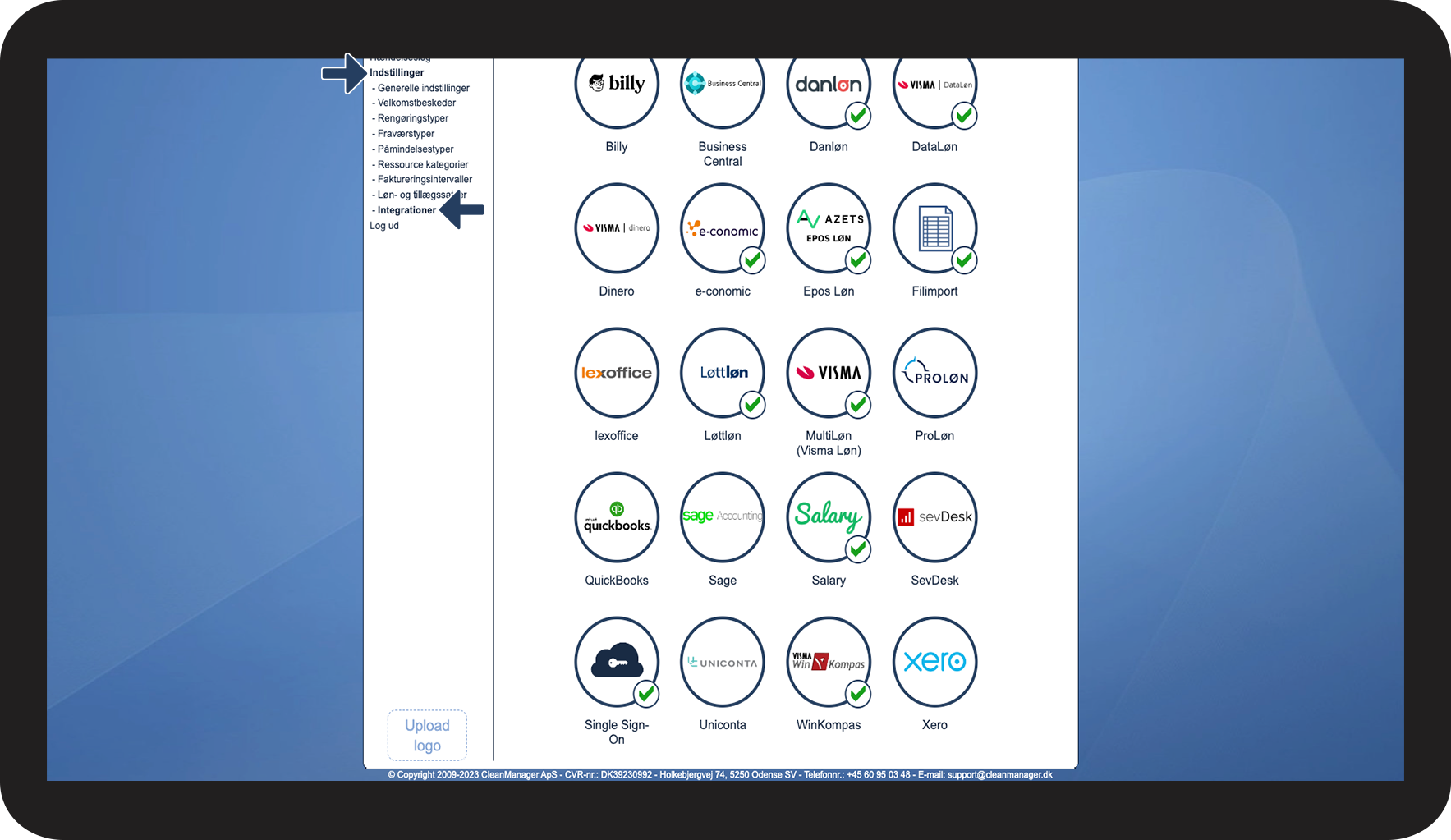 Hvordan logger jeg ind med SSO? – CleanManager
