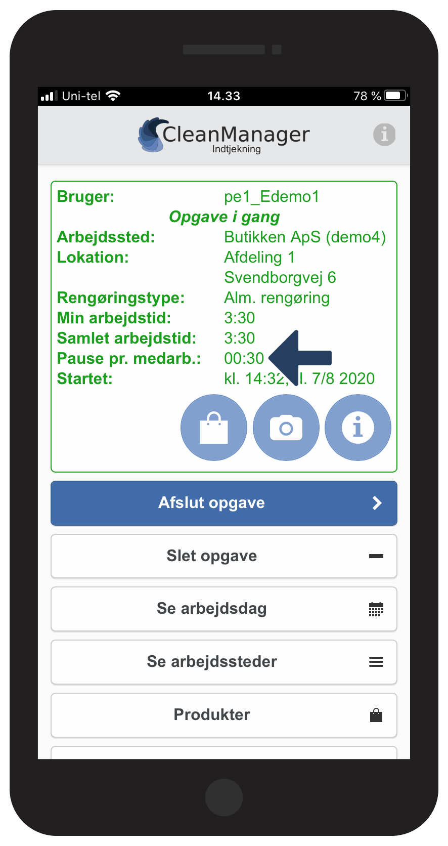Udgivelsesnoter 26-08-2020 Optimeringer til appen – CleanManager